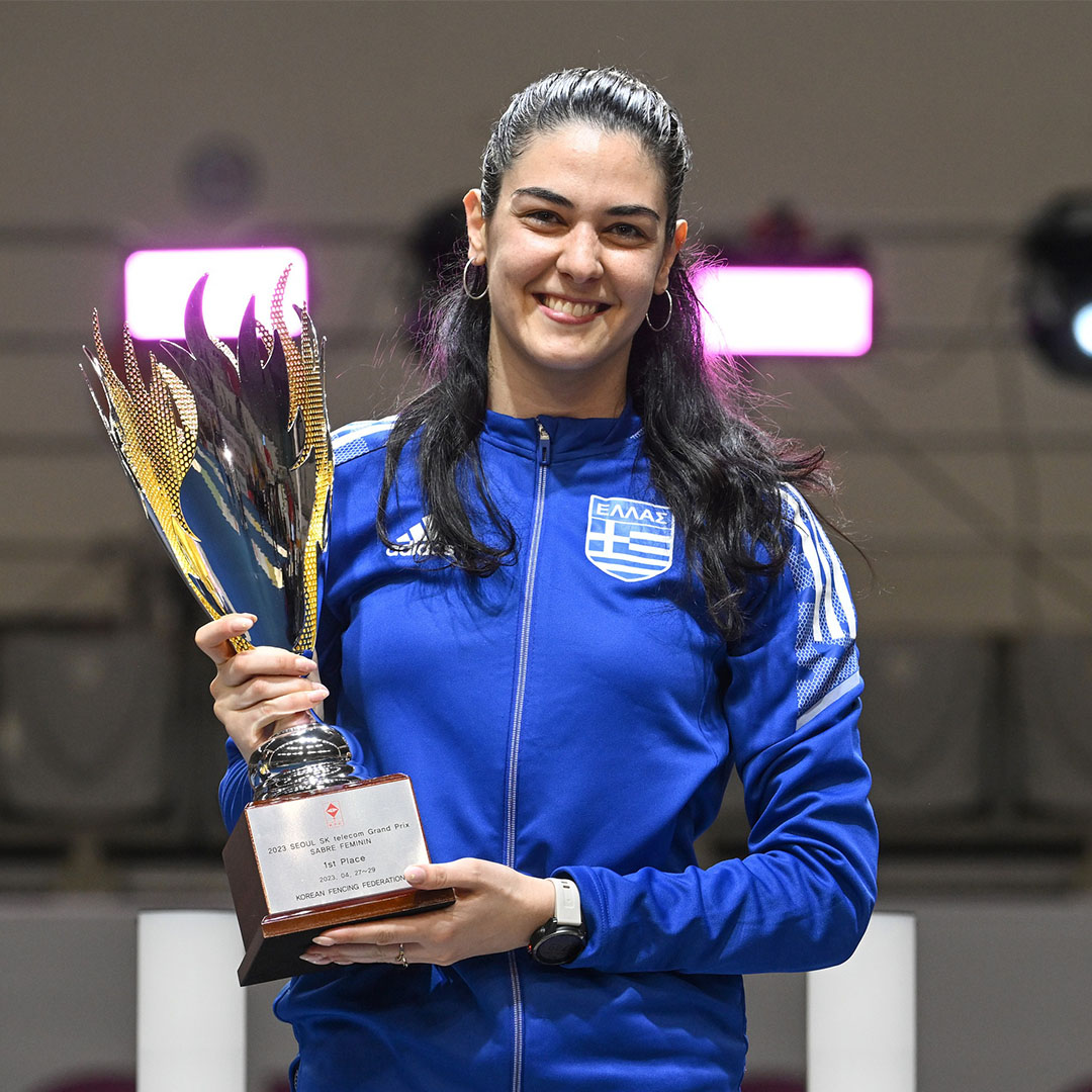 Athletic Voice Greek with guest Greek Fencer Theodora Gkountoura | 19 ...